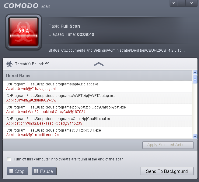 Run a Full Computer Scan, Scan My PC, Virus Scan,Virus Removal|Internet Security v6.2
